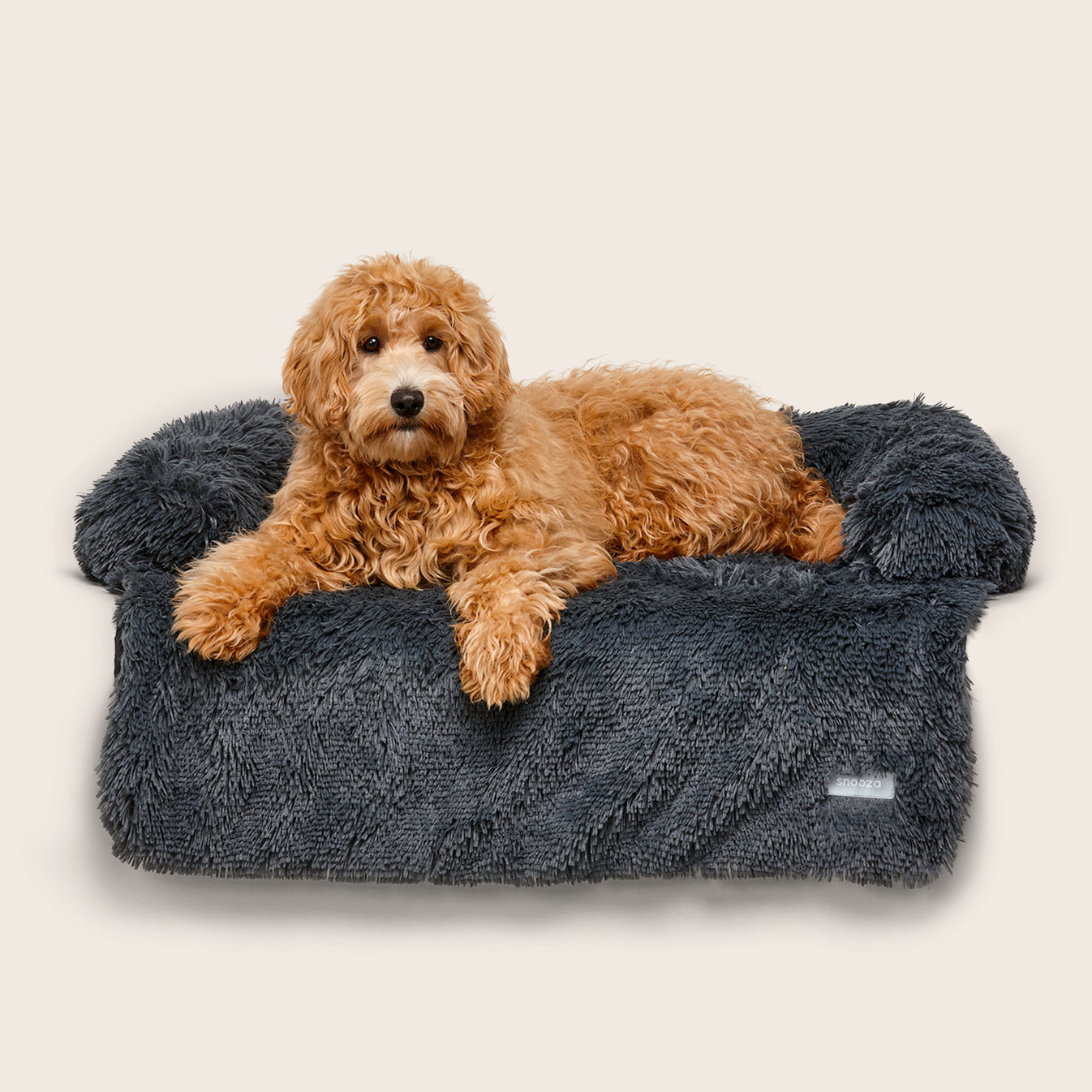 Snooza Sofa Buddy | Faux Fur Dog Bed for Sofas