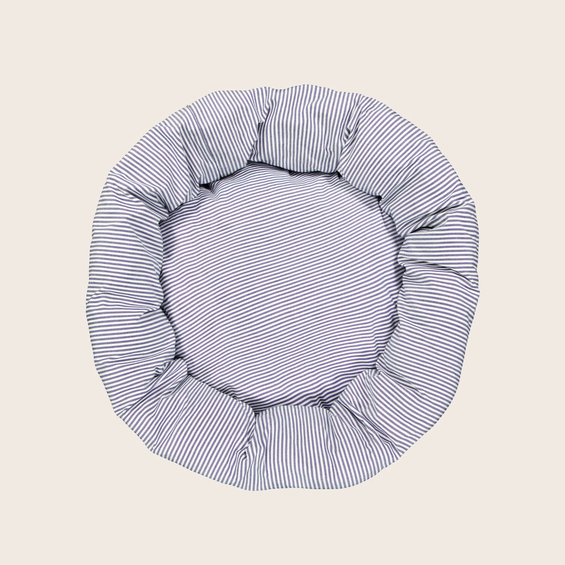 Summer Stripe Cuddler Dog Bed Cover | Summer Pet Beds at Snooza